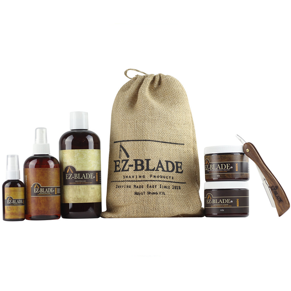 Straight Razor Shaving Kit for Men | EZ BLADE Shaving Products