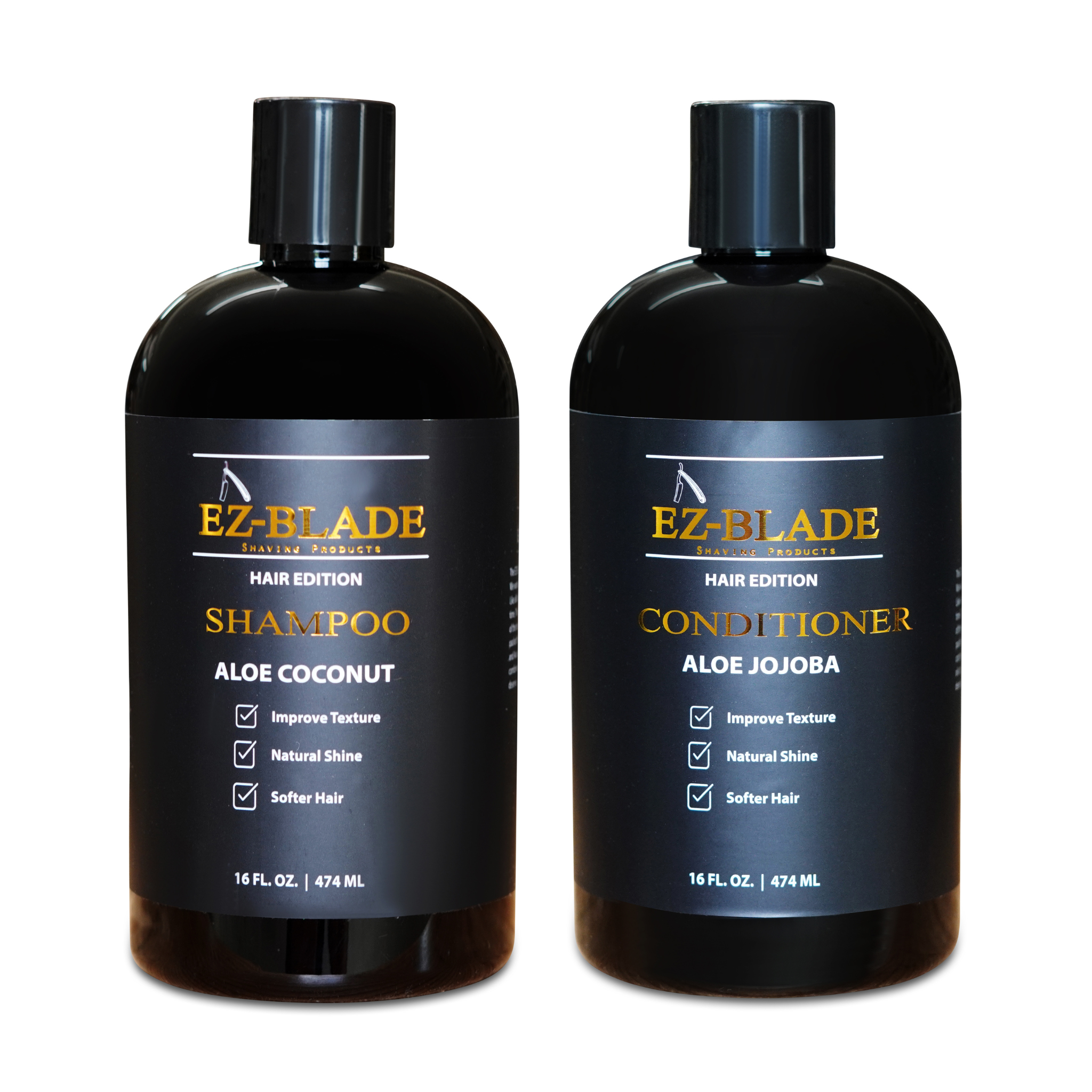 Shampoo & Conditioner EZ BLADE – EZ BLADE Shaving Products
